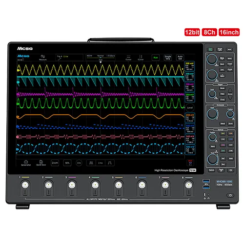 4 channel oscilloscope - high voltage differential probe - oscilloscope ...